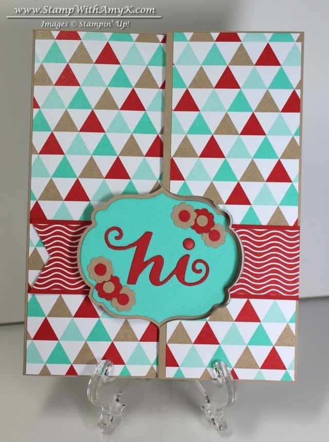 Label Card Thinlits Extended Flip Card & Introducing Project Life by Stampin’ Up! – Stamp With Amy K