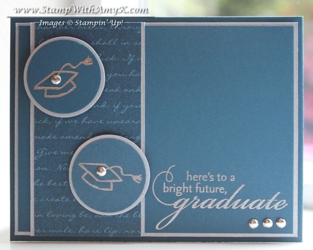 Pure Gumption in Midnight Muse – Stamp With Amy K