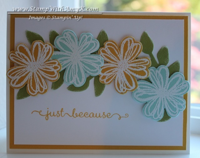 Flower Shop Just Because Card – Stamp With Amy K