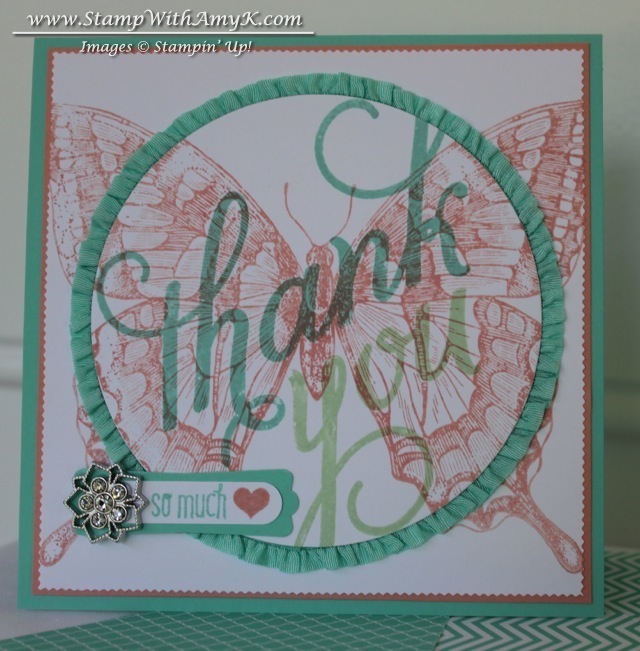 Another Thank You with Swallowtail – Stamp With Amy K