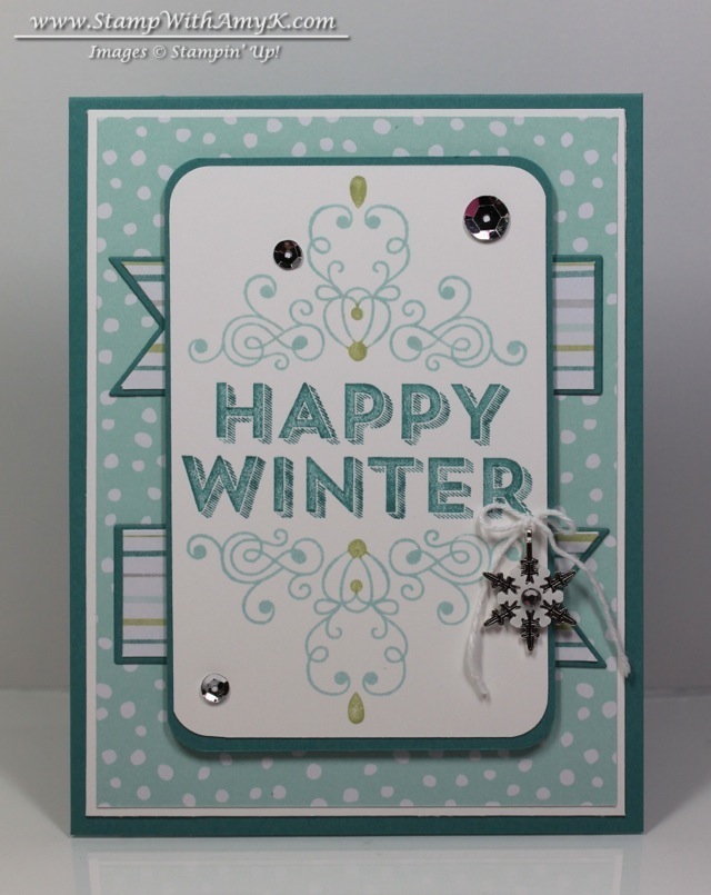 Wintertime Happy Winter Card for Stamping and Blogging – Stampin’ Up ...