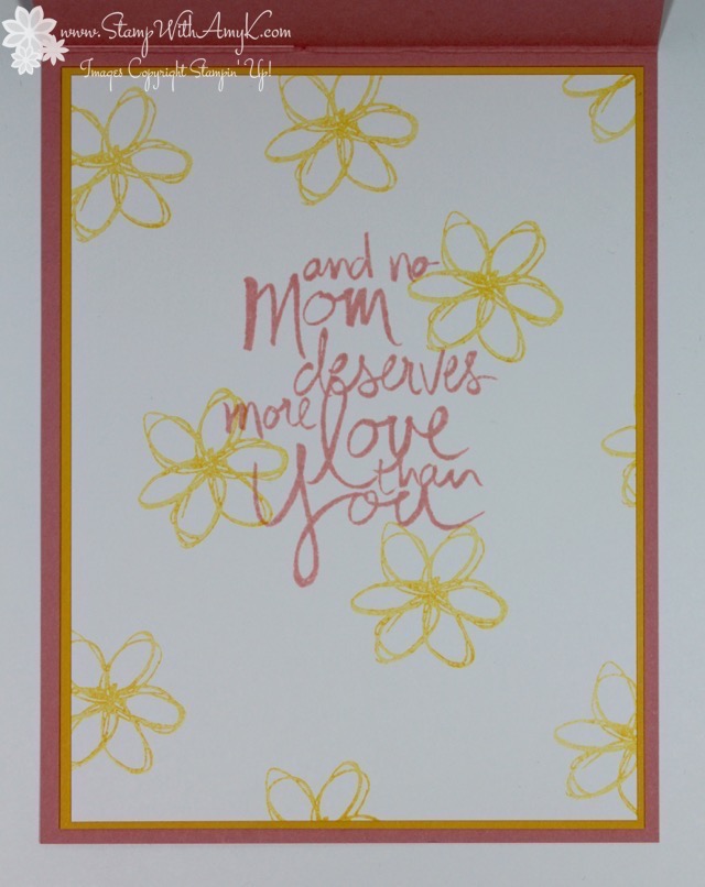 Stampin’ Up! Mother’s Love for Mother’s Day – Stamp With Amy K