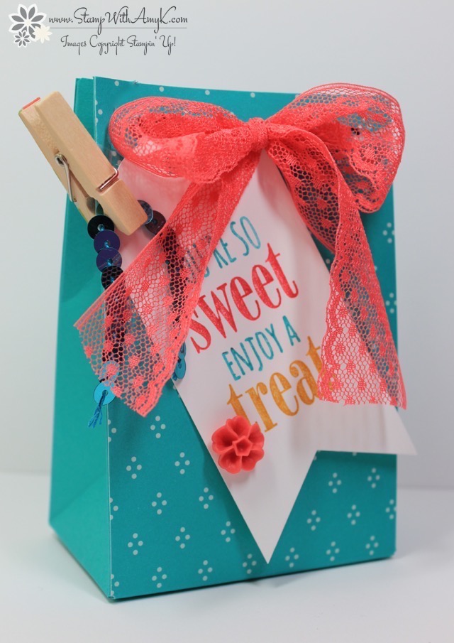 Stampin’ Up! You’re So Sweet Gift Bag – Stamp With Amy K