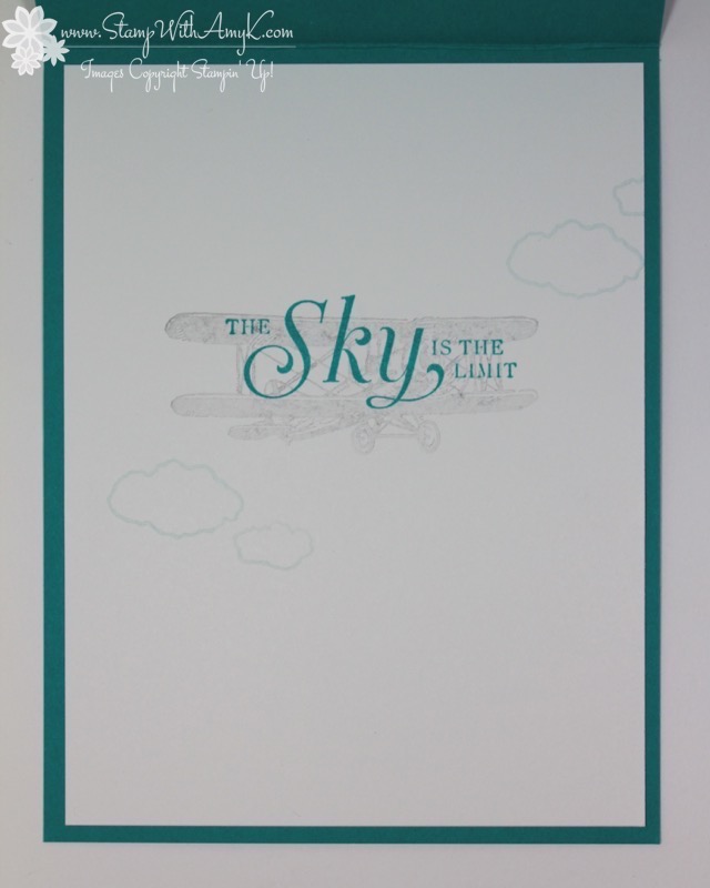 Stampin’ Up! Sky is the Limit Congratulations – Stamp With Amy K