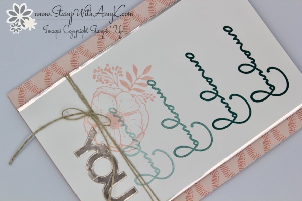 Stampin’ Up! Amazing You Card – Stamp With Amy K