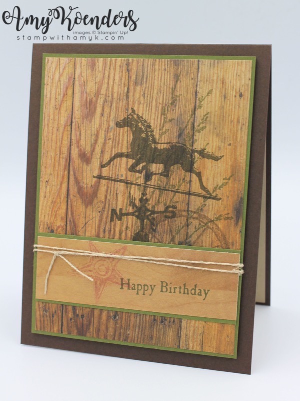 Stampin’ Up! Country Road for Stamp Ink Paper – Stamp With Amy K