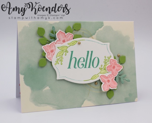 Stampin’ Up! Floral Frames Delightfully Detailed Note Card – Stamp With ...
