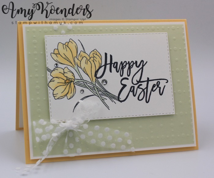 Stampin’ Up! Easter Promise CAS Easter Card – Stamp With Amy K