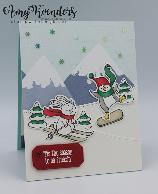 Stampin’ Up! Freezin’ Fun Winter Card With Video Tutorial – Stamp With ...