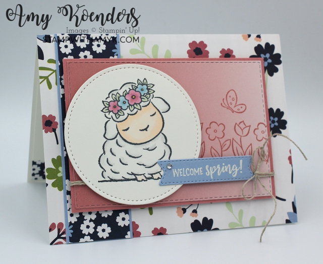 Stampin’ Up! Springtime Joy Welcome Spring Card With Video Tutorial ...