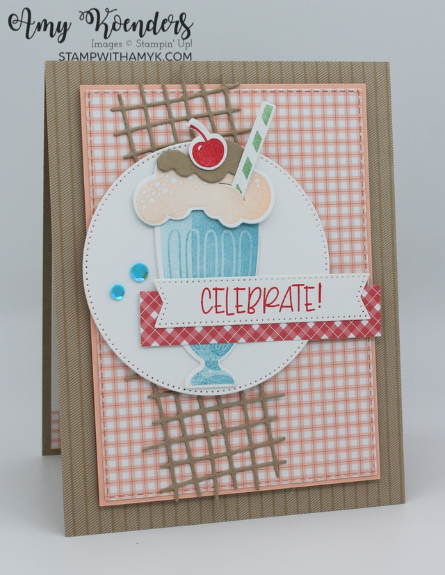 Stampin’ Up! Share A Milkshake Celebrate Card for Sunday Stamps – Stamp ...