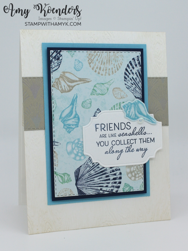 Stampin’ Up! Friends Are Like Seashells CAS Birthday Card – Stamp With ...