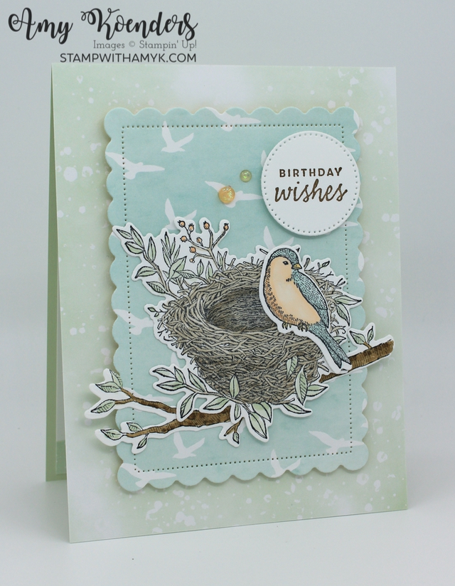 Stampin’ Up! Nested Friends Spring Birthday Card for the Inkin’ Krew ...