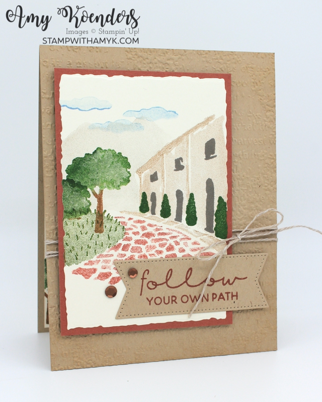 Stampin’ Up! Your Path Awaits Follow Your Path Card With Video Tutorial ...