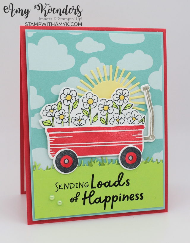 Stampin’ Up! Filled With Fun Sending Happiness Card With Video Tutorial ...