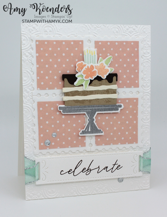 Stampin’ Up! Cake Celebrations Birthday Card With Video Tutorial ...