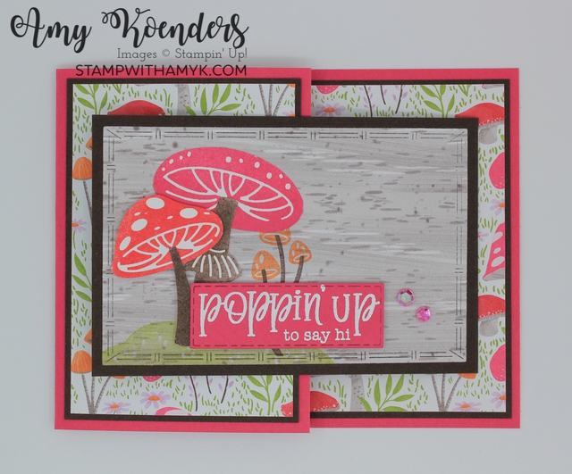 Stampin’ Up! Terrific Toadstools Fun Fold Hello Card With Video ...