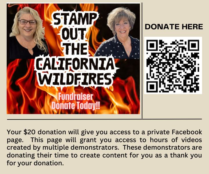 Stamp Out The California Wildfires Fundraiser! – Stamp With Amy K