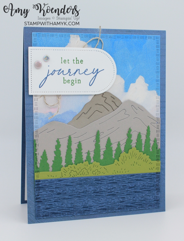 Stampin’ Up! Scenic Adventure Let The Journey Begin Card With Video ...