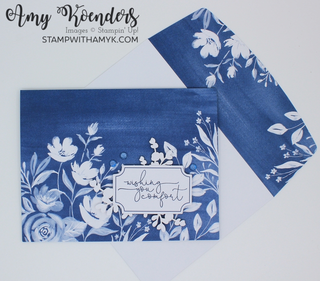 Stampin’ Up! Beautiful Blues Card Kit – Stamp With Amy K