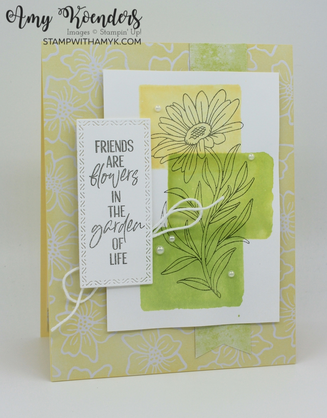 Stampin’ Up! You Are Remarkable Ink Block Friend Card With Video ...