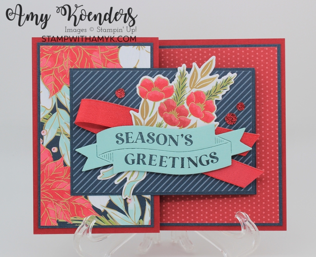 Stampin’ Up! Traditional Labels Z-Fold Christmas Card With Video ...