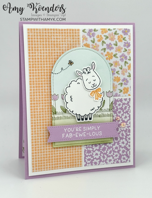 Stampin’ Up! Woolly Friends Simply Fabulous Card With Video Tutorial ...