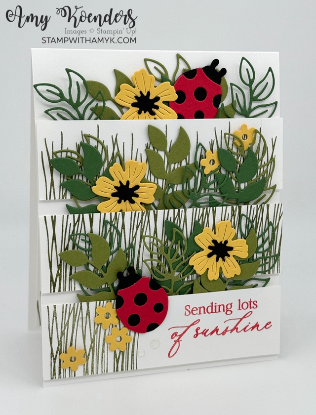 Stampin’ Up! Springtime Scenes Sending Lots Of Sunshine Card With Video ...