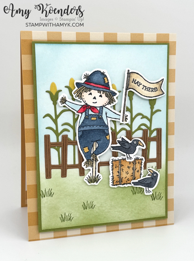 Stampin’ Up! Fun For Fall Hay There Card With Video Tutorial – Stamp ...